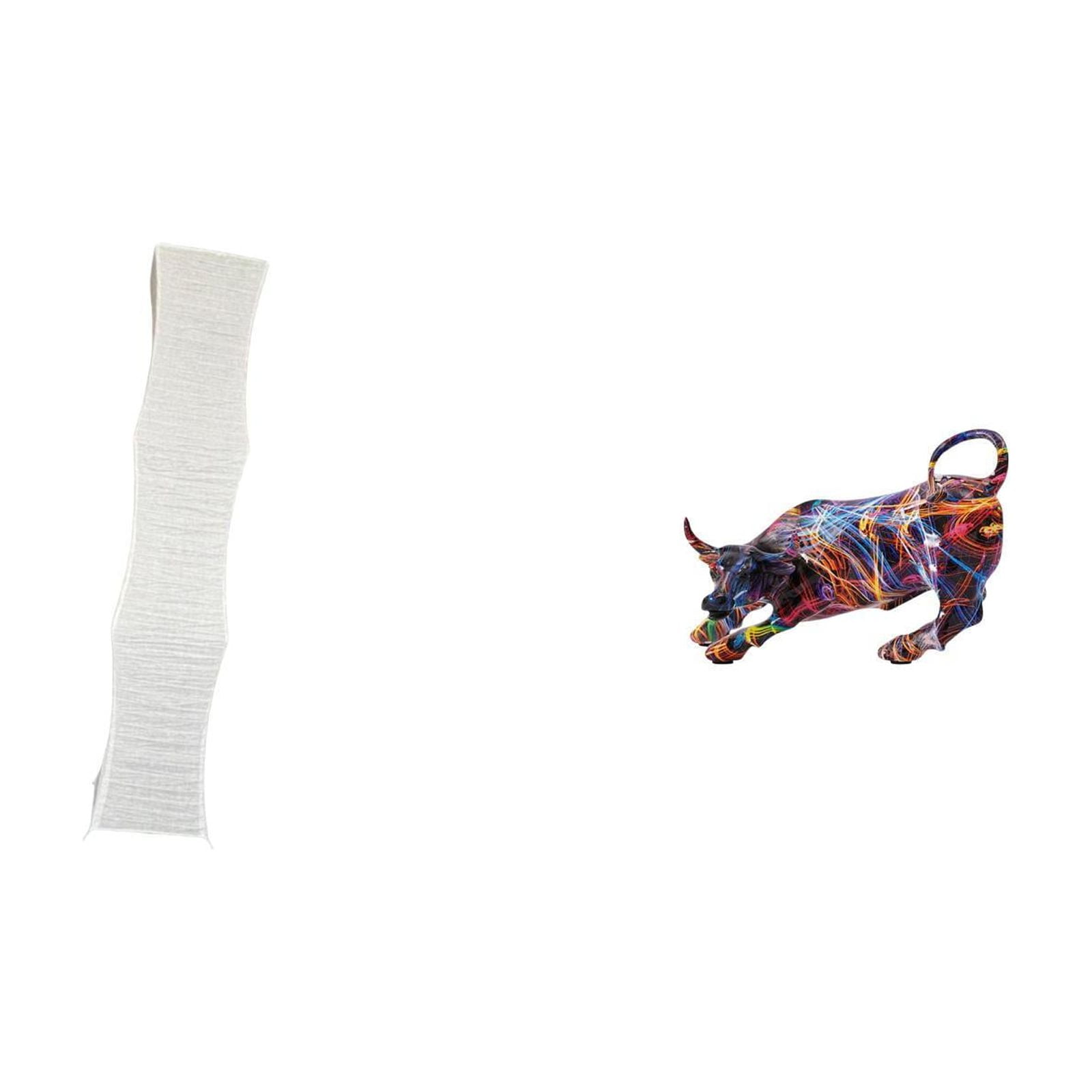 Lampshade Bull Figurine Sculpture Creative Resin Paper Material for ...