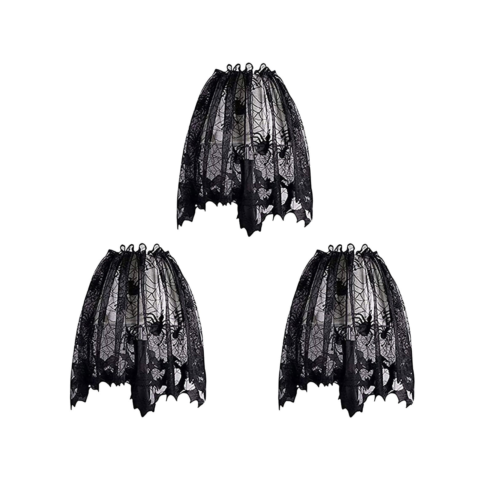 Lampshade Festival Lace Bat Curtain Coffee Curtain Fireplace Cloth ...