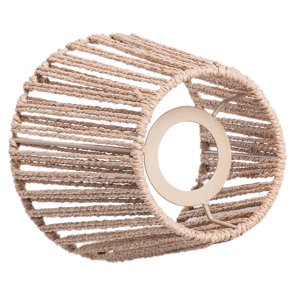 Lampshade Home Hanging Light Lampshade Woven Light Shade Replacement ...