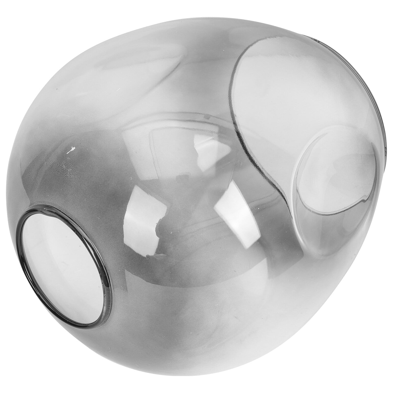 Lampshade Light Bulb Ceiling Decor Modern Glass Light Fixture ...