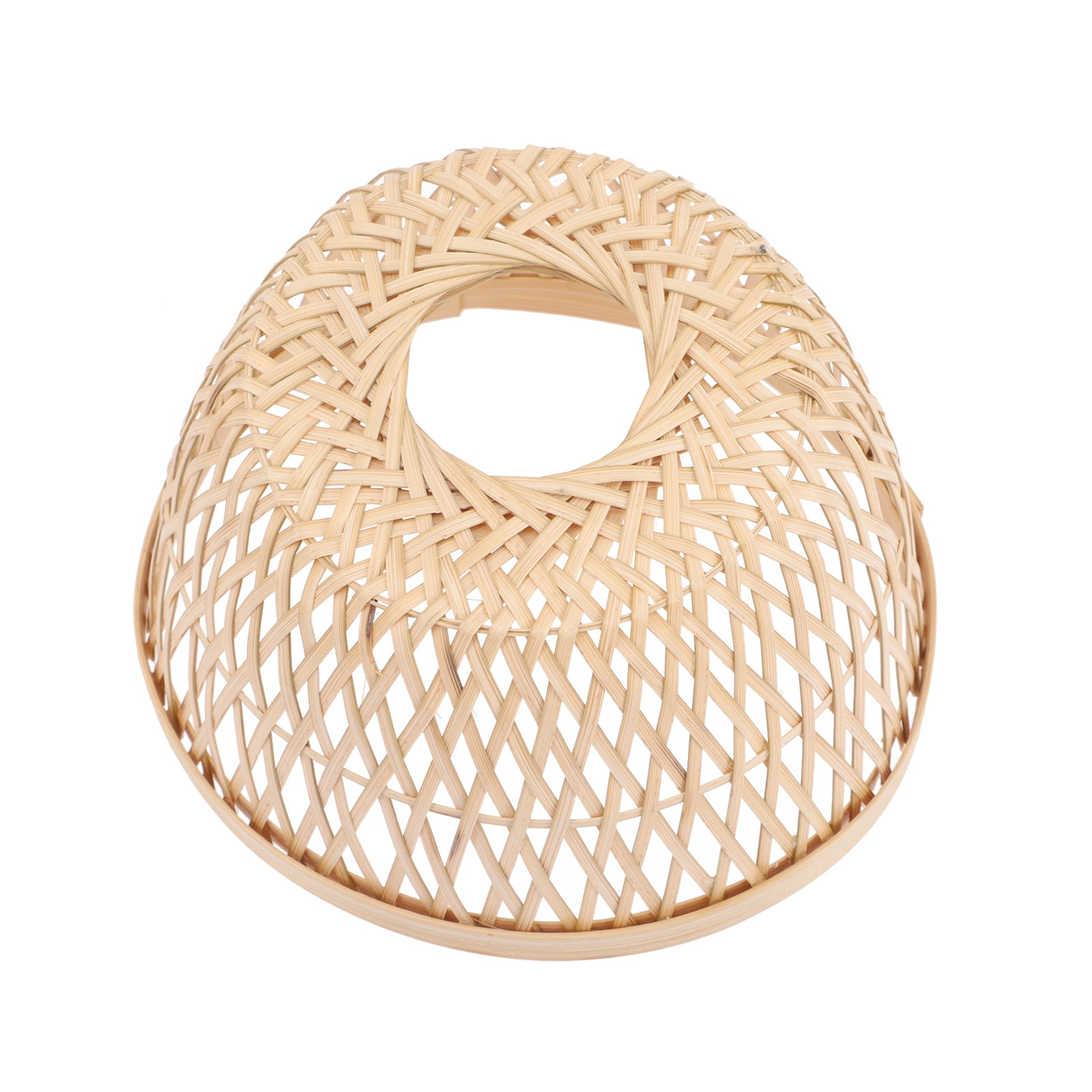 Lampshade Seagrass Drum Ceiling Woven Basket Bamboo Hanging Rustic ...