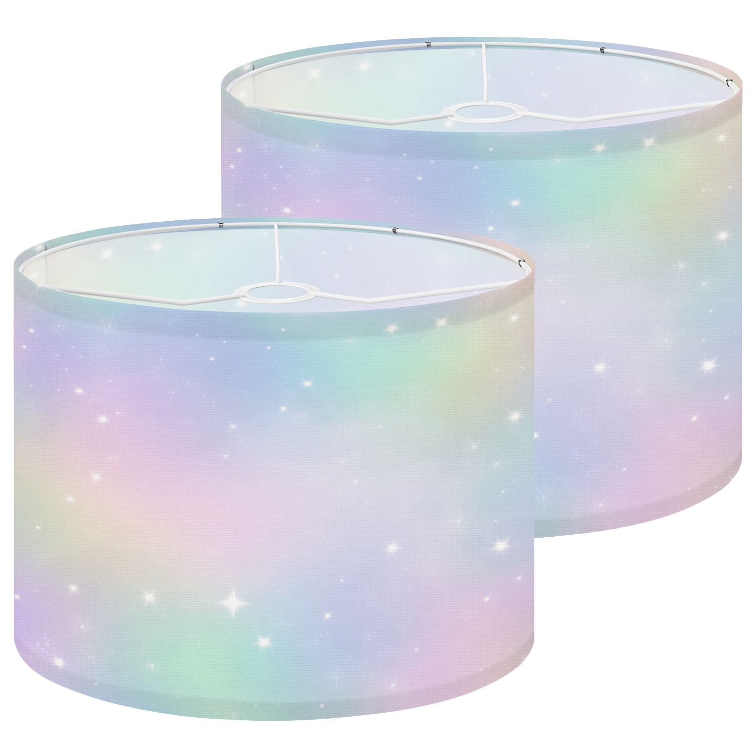 Lampshades 2 Pack galaxy fantasy pastel color pastel sky rainbow Pastel ...