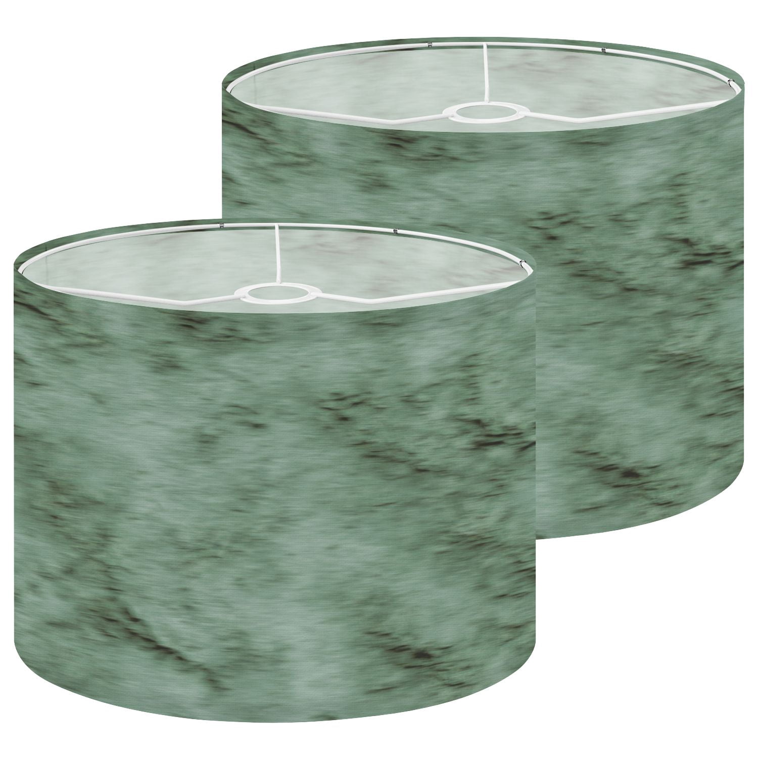 Lampshades 2 Pack green texture abstract 13"x13"x10" Light Shade for ...
