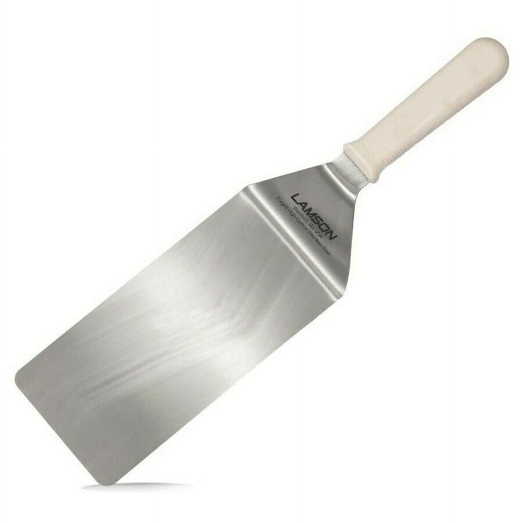 Lamson White 4" x 8" Stainless Steel Flexible Turner / Spatula ...