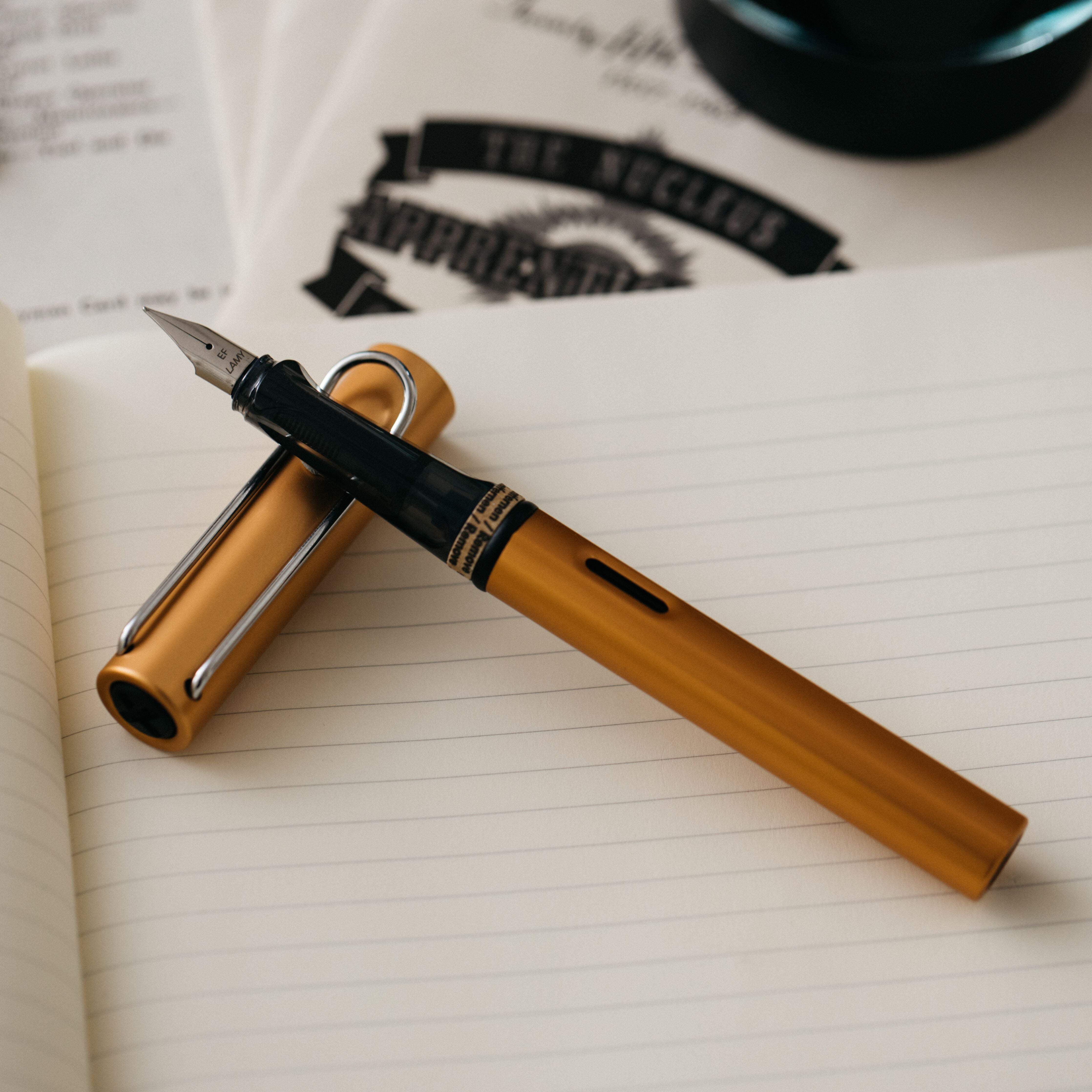Lamy AL-Star Fountain Pen - Bronze, Extra-Fine Nib - Walmart.com