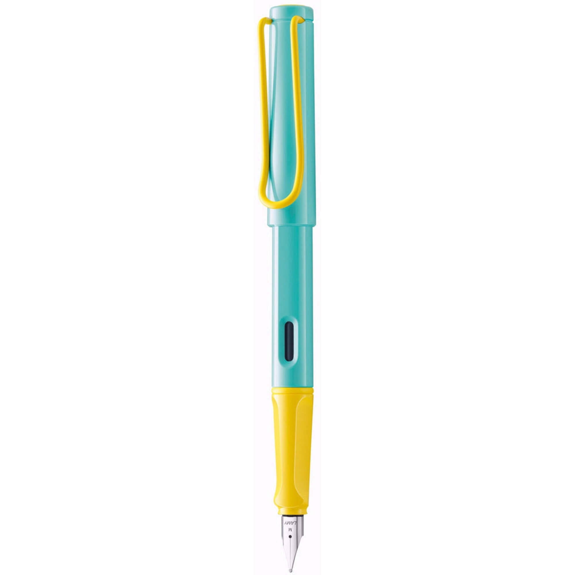 Lamy L0E9PCLEF Safari Fountain Pen, Pina Colada, Extra Fine - Walmart.com