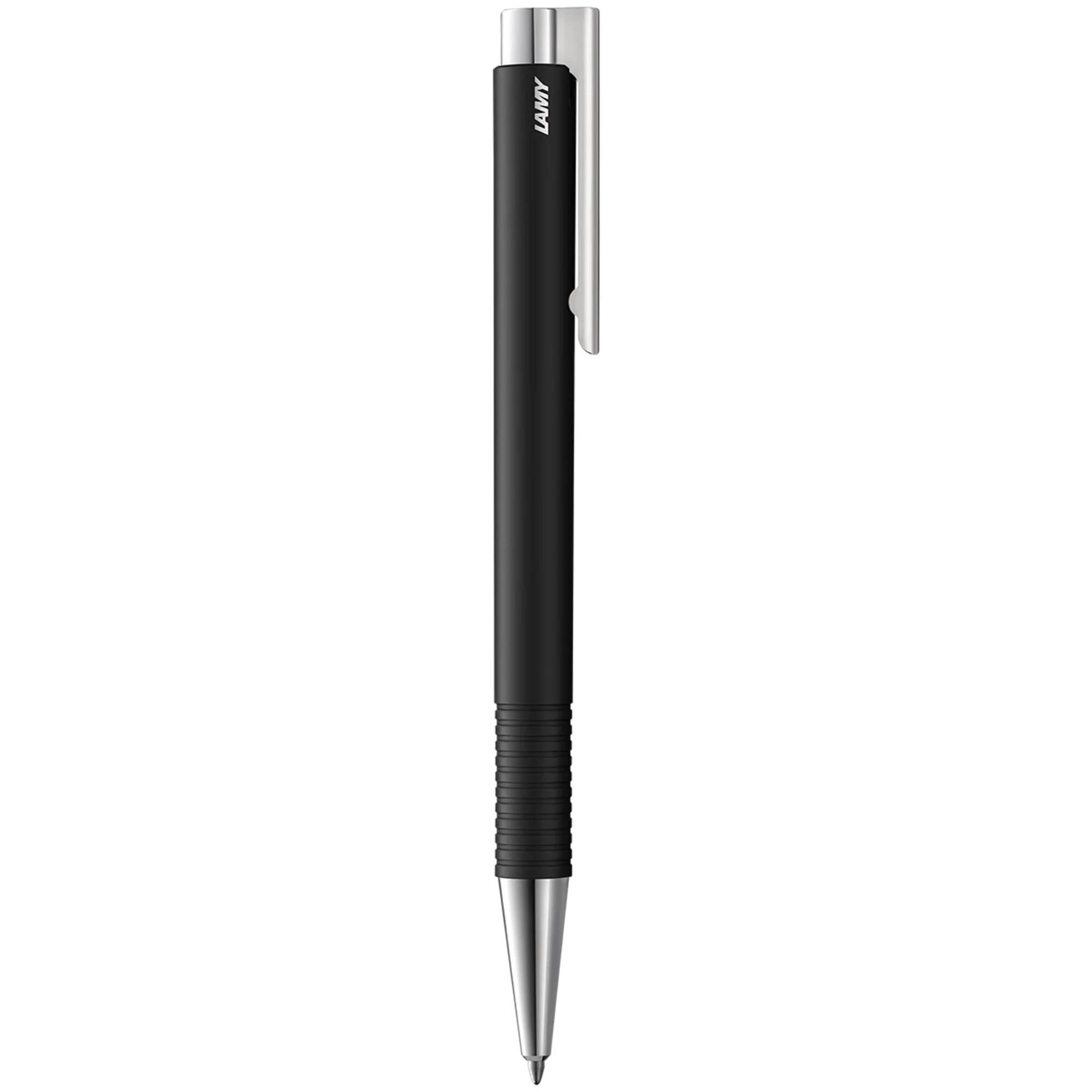 Lamy L204MBKBC Logo M+ Matte Black Plastic Barrel Ballpoint Pen ...