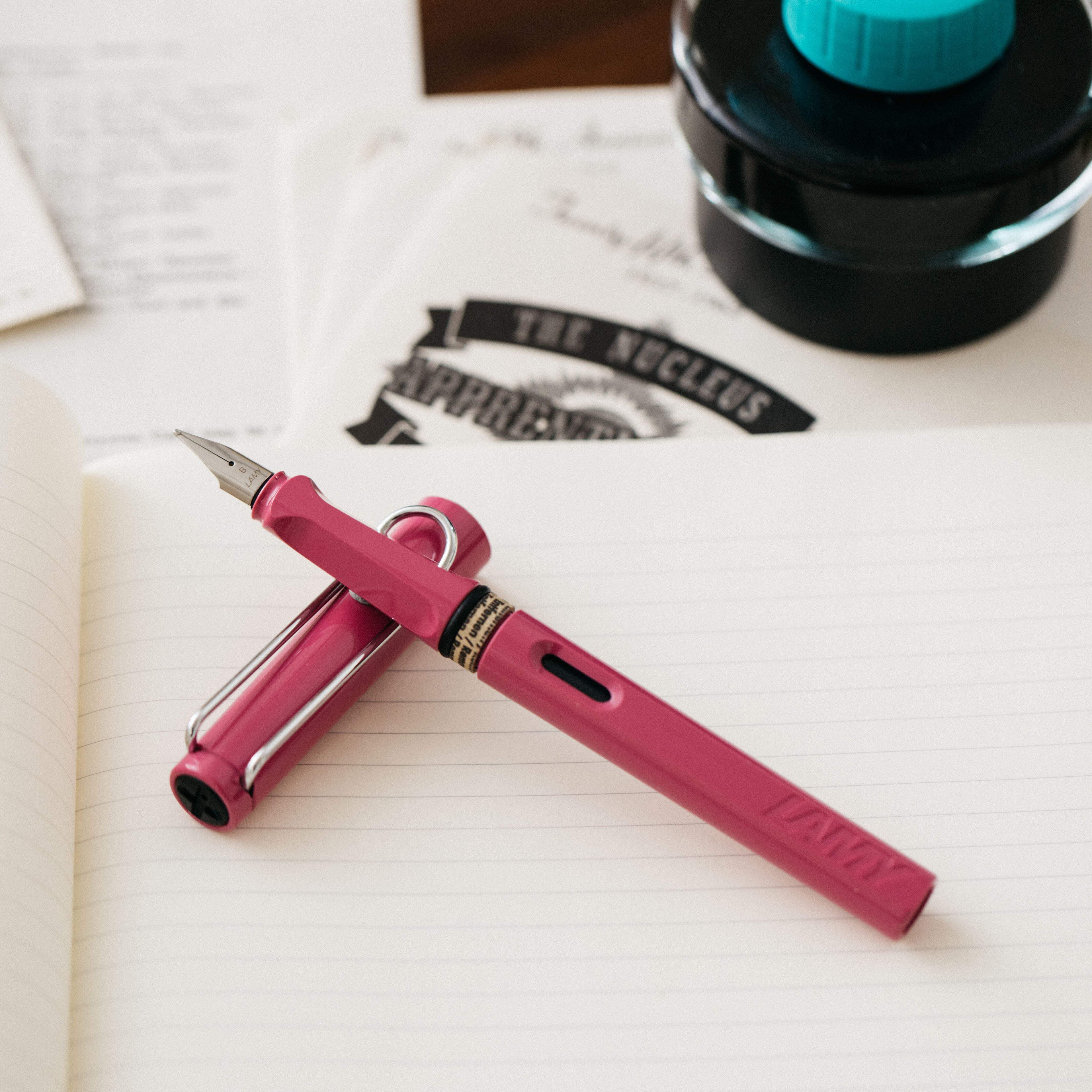 Lamy Safari Fountain Pen - Pink, Extra-Fine Nib - Walmart.com