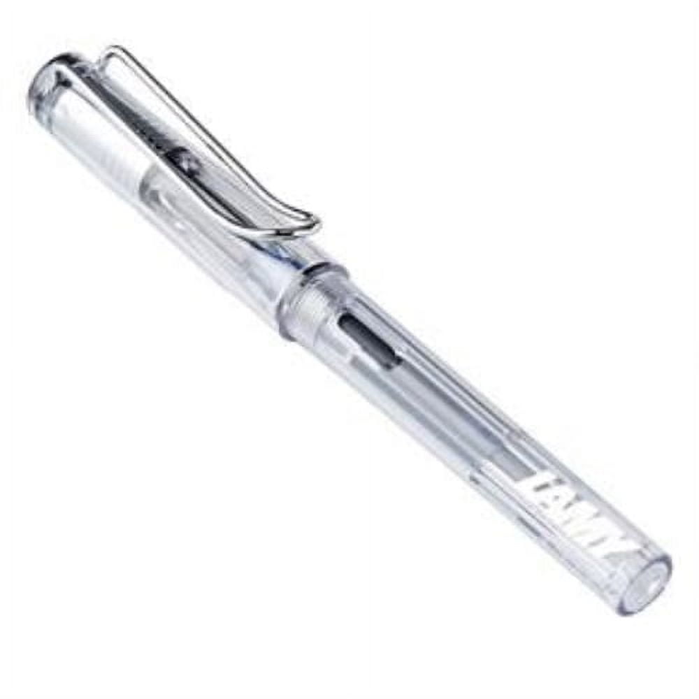 Lamy Safari Vista L12EF Fountain Pen Transparent Extra Fine Nib in Gift ...