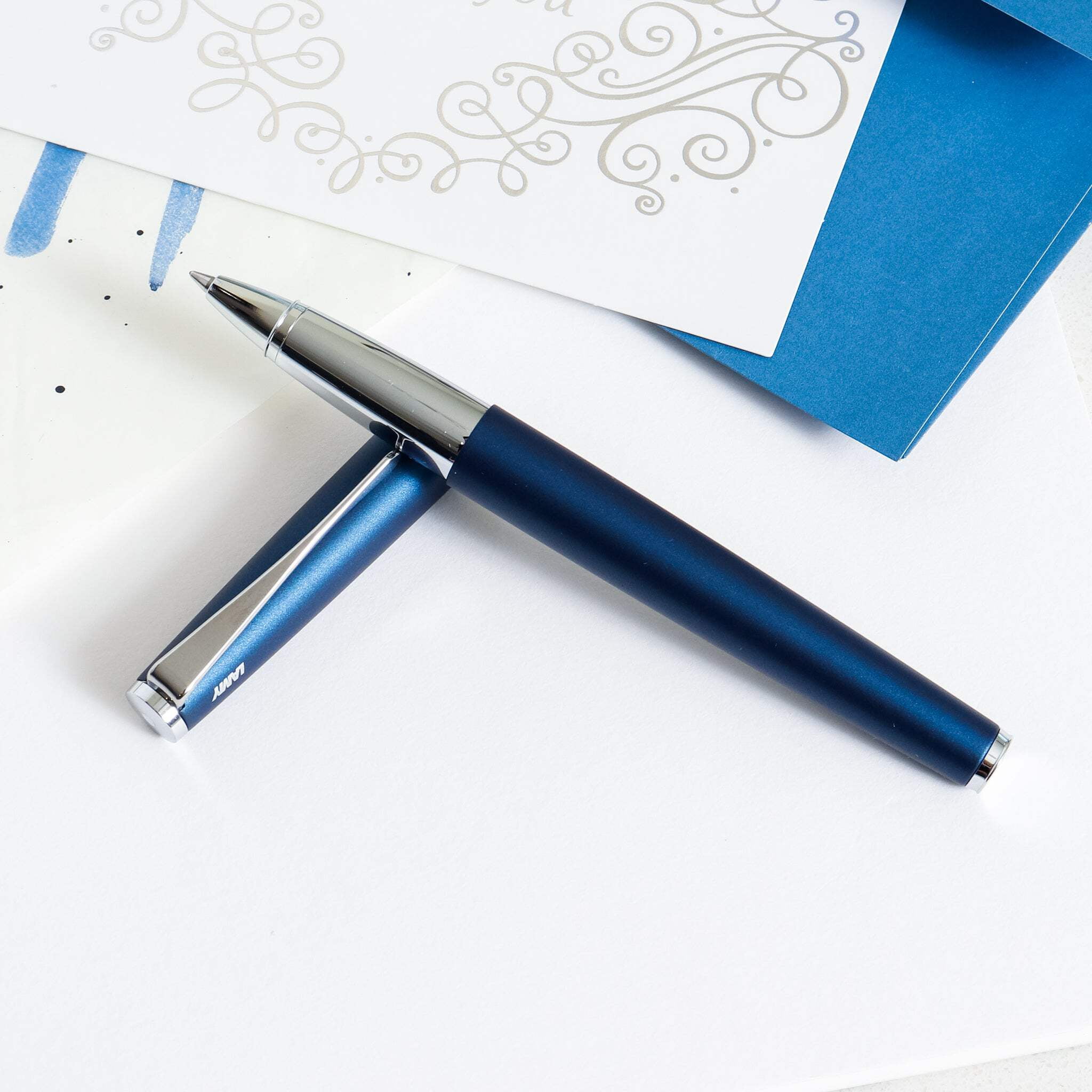Lamy Studio Rollerball Pen - Imperial Blue - Walmart.com