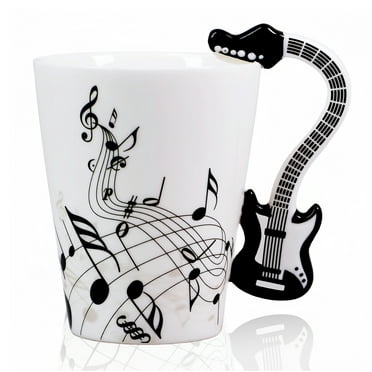 ThisWear Music Lovers Gifts Music Notes Mug Music Themed Gift Music ...