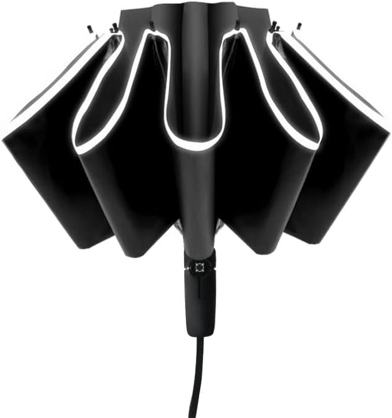 LanJun Inverted UV Umbrella for Rain and Sun Medium Size UPF 50+ Rverse ...