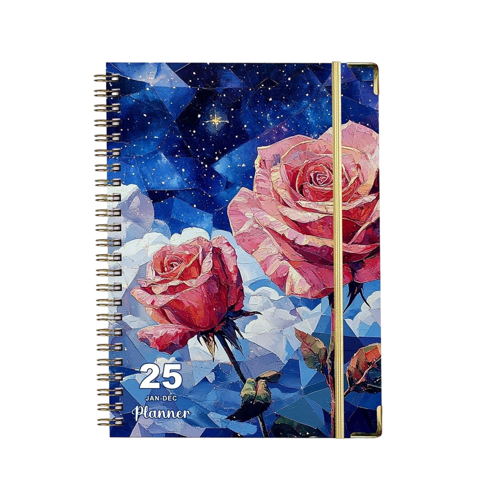 LanSuare 2025-2026 English Planner, A5 Schedule Book, Separating Pages ...