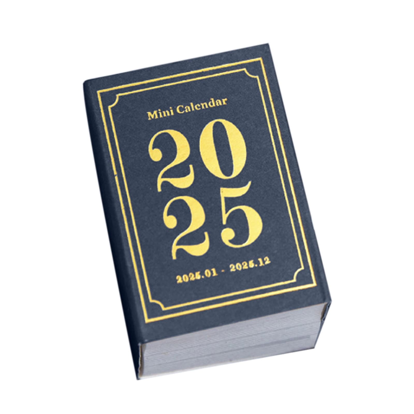 LanSuare 2025 Mini Calendar, Small Desktop Calendar, Standing Flip ...