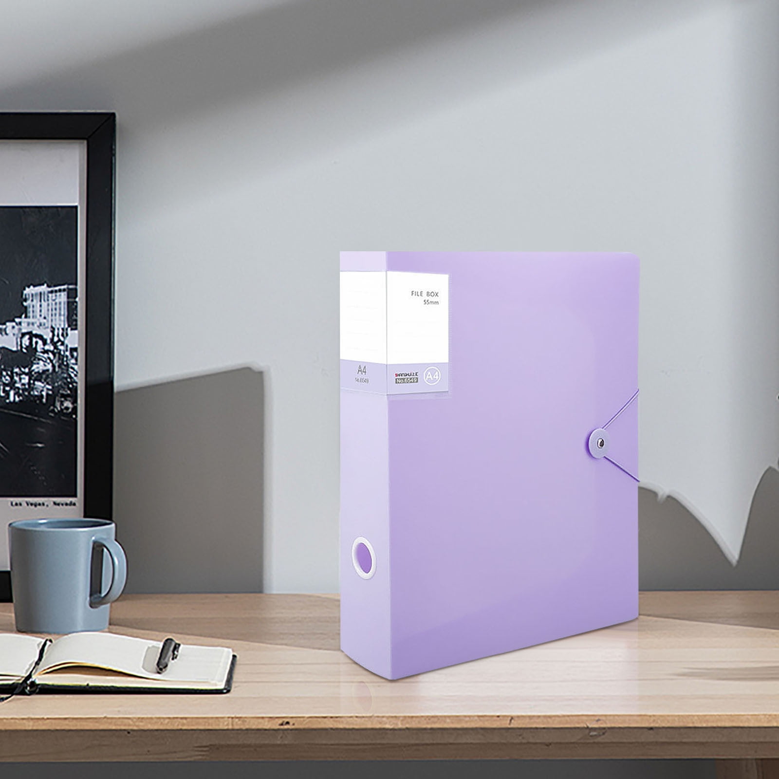 LanSuare A4 Presentation Binder Folder, Transparent Insert Organizer ...