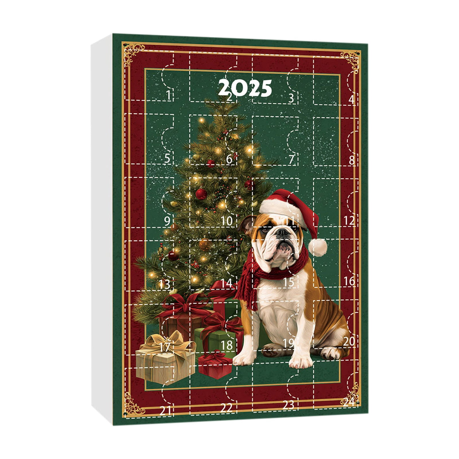 LanSuare Advent Calendar 2025 with 24 Dog Hanging Ornaments, Christmas ...