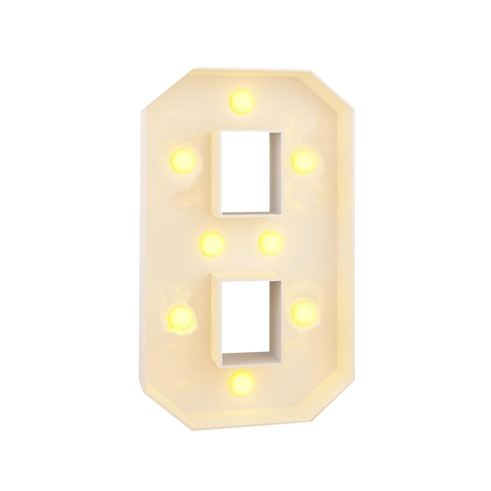 LanSuare Clearance Marquee Light Up Numbers,Giant Mosaic LED Marquee ...