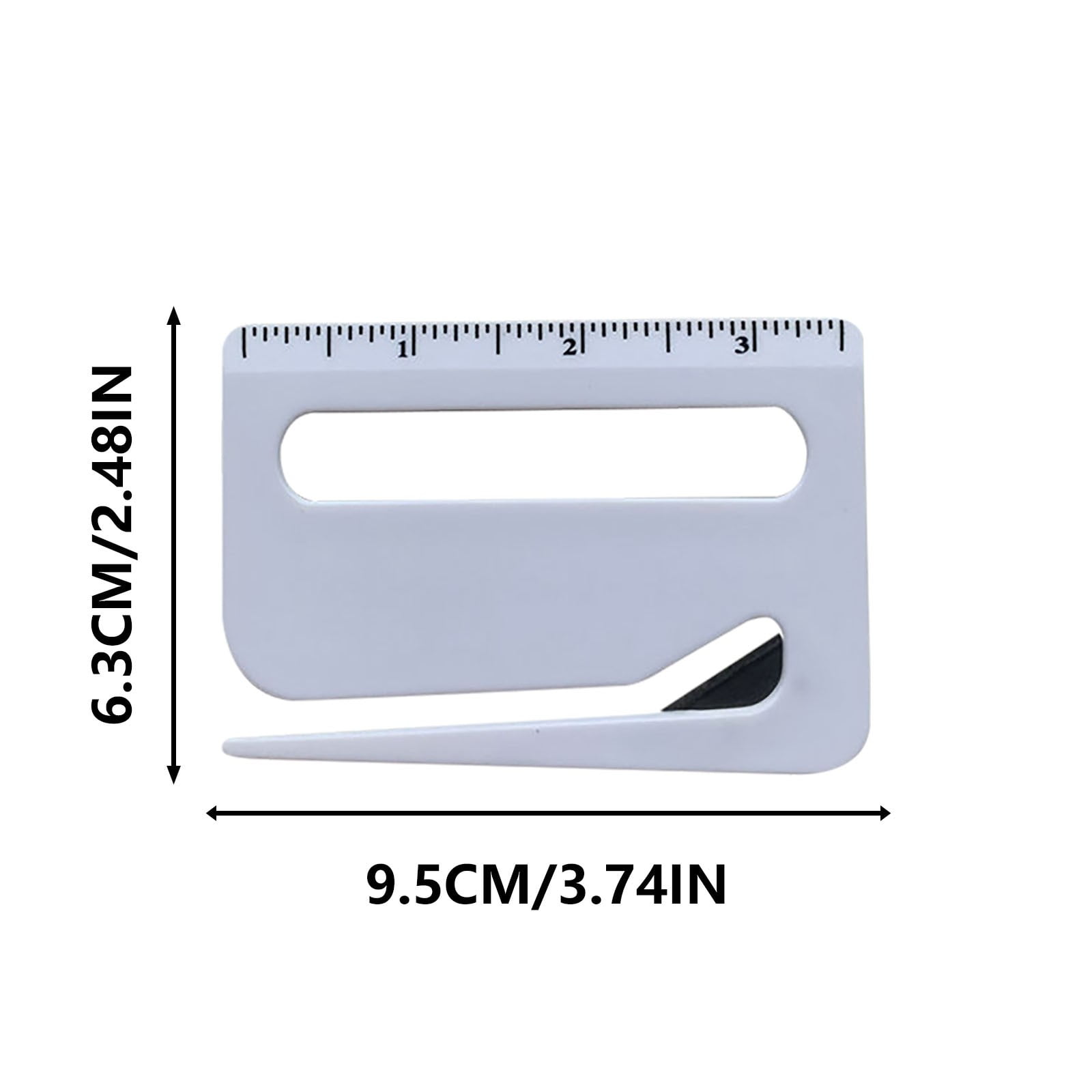 LanSuare Concealed Blade Envelope Opener Tool, Safe Mail Letter Slitter ...