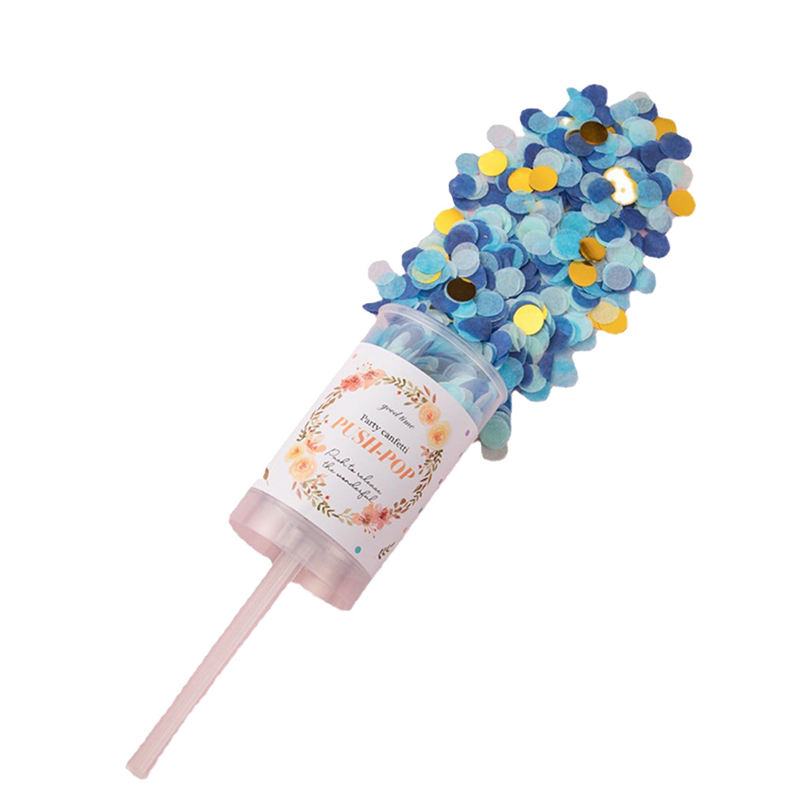 LanSuare Confetti Cannon, Colorful Confetti Paper Poppers Confetti ...