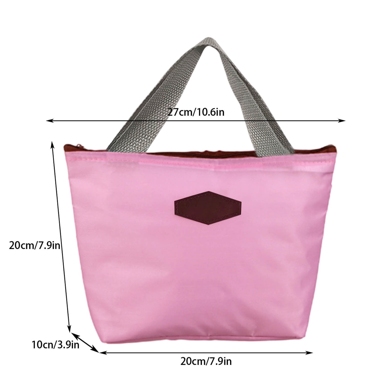 LanSuare Insulated Lunch Tote Bag, Grocery Cooler Beach Bag, Suitable ...