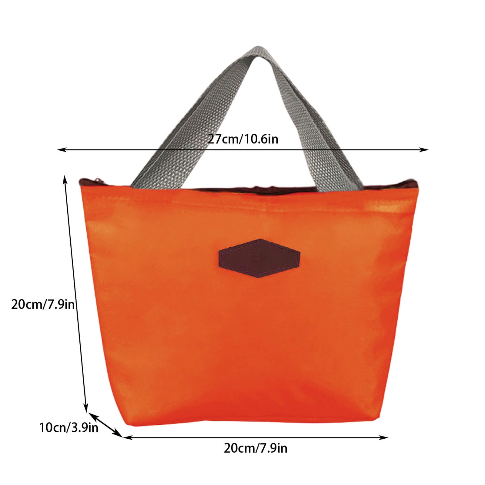 LanSuare Insulated Lunch Tote Bag, Grocery Cooler Beach Bag, Suitable ...