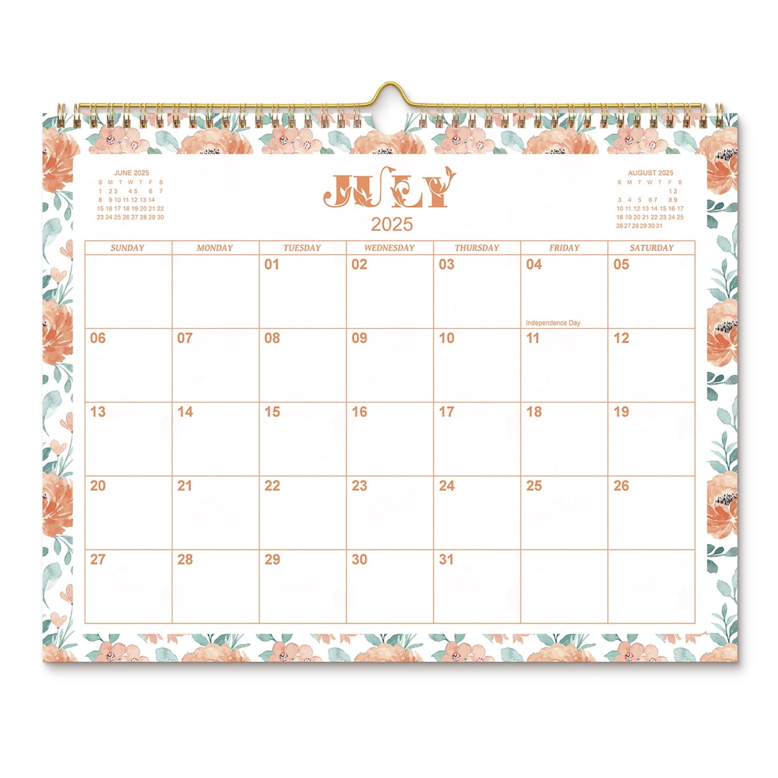 LanSuare Large Desktop Calendar Block, 18-Month July 2025 - Dec 2026 ...