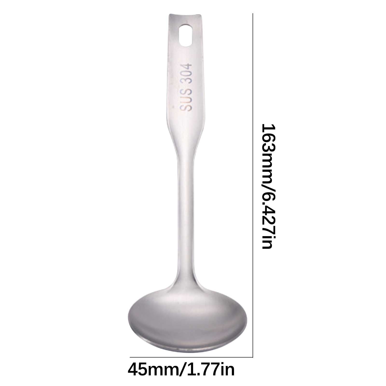 LanSuare Mini Cooking Utensil Set, Stainless Steel Ladle & Shovel ...