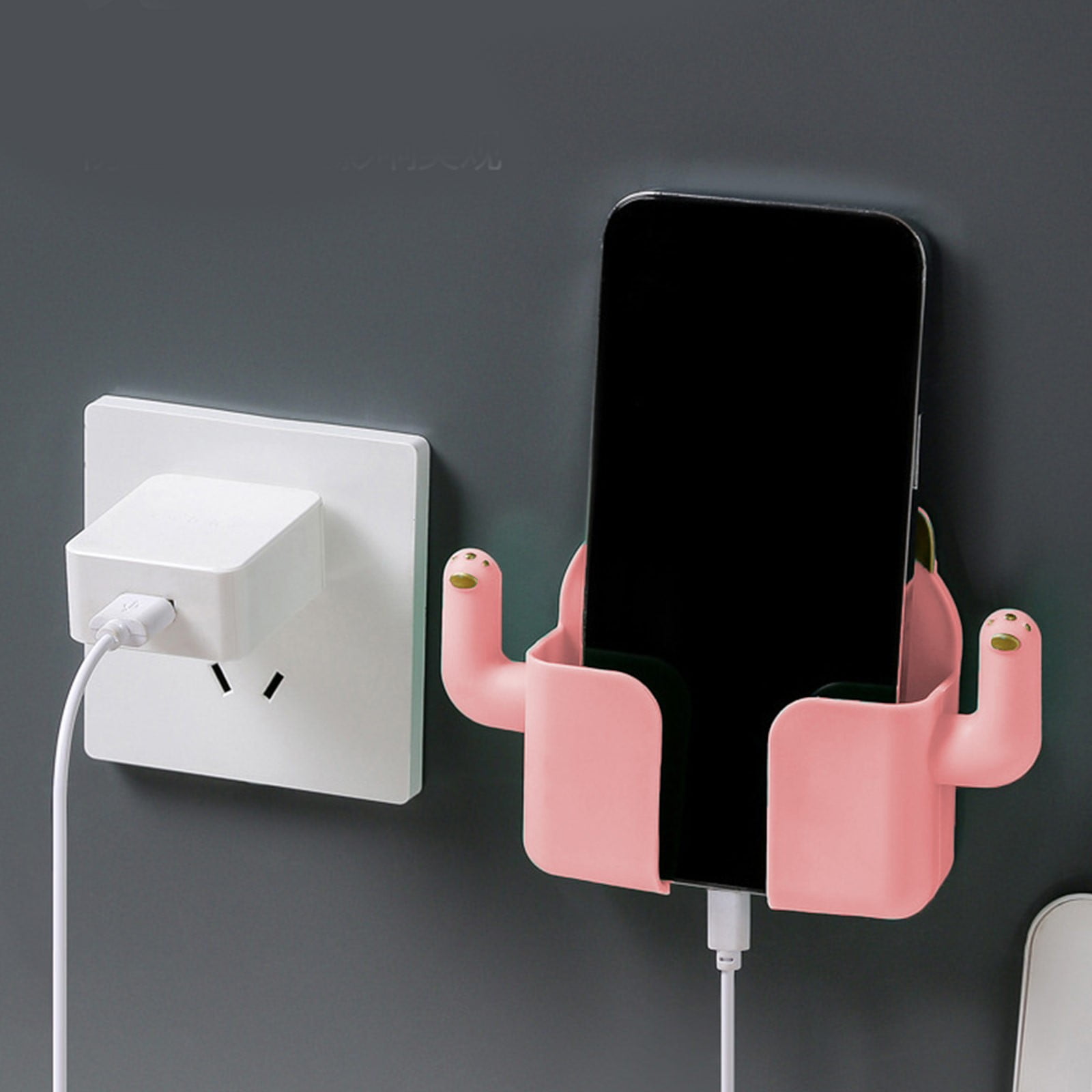 LanSuare Mobile Phone Storage Rack, Wall Mounted Organizer, for TV ...