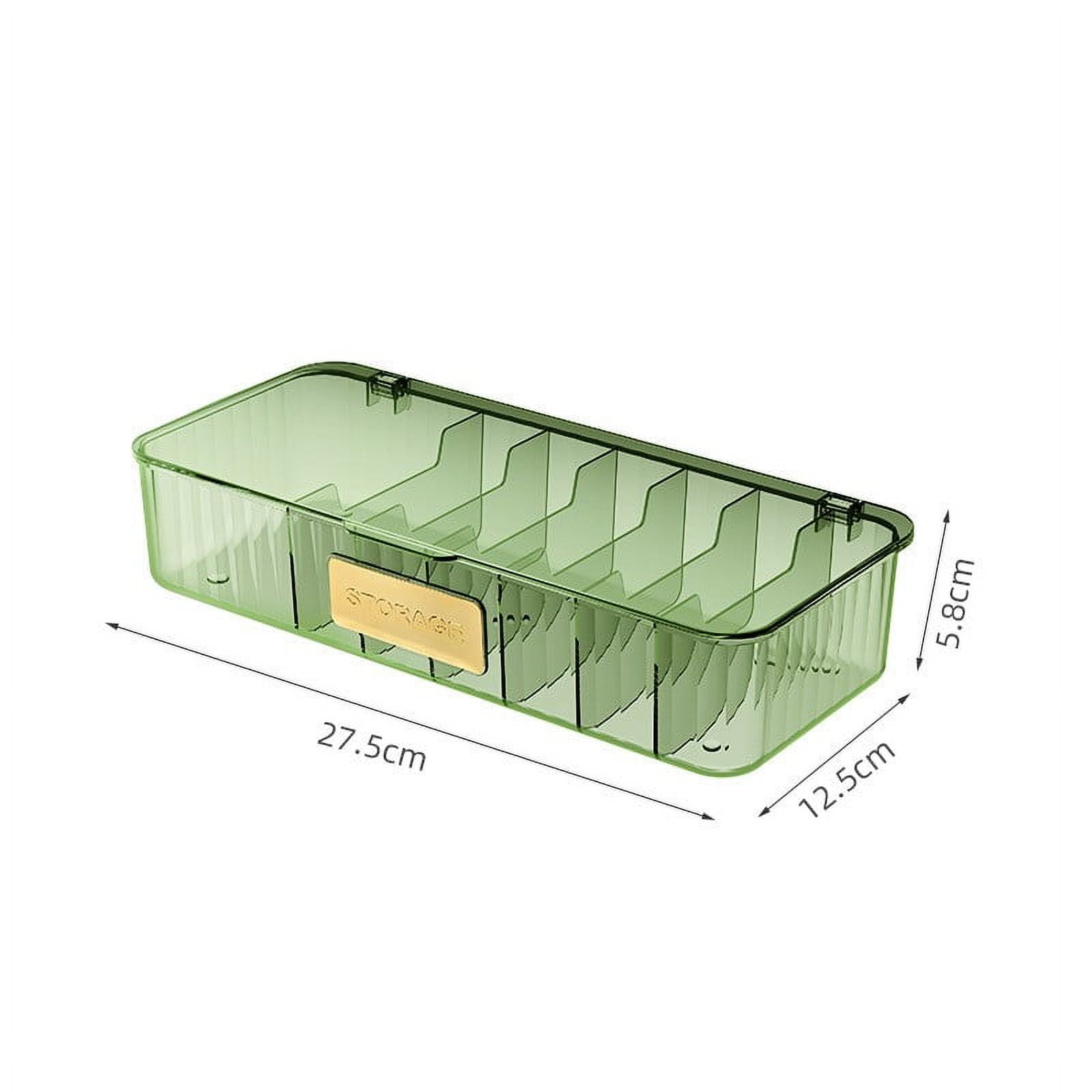 LanSuare Multi-Compartment Charging Cable Box, Desktop Organizer for ...