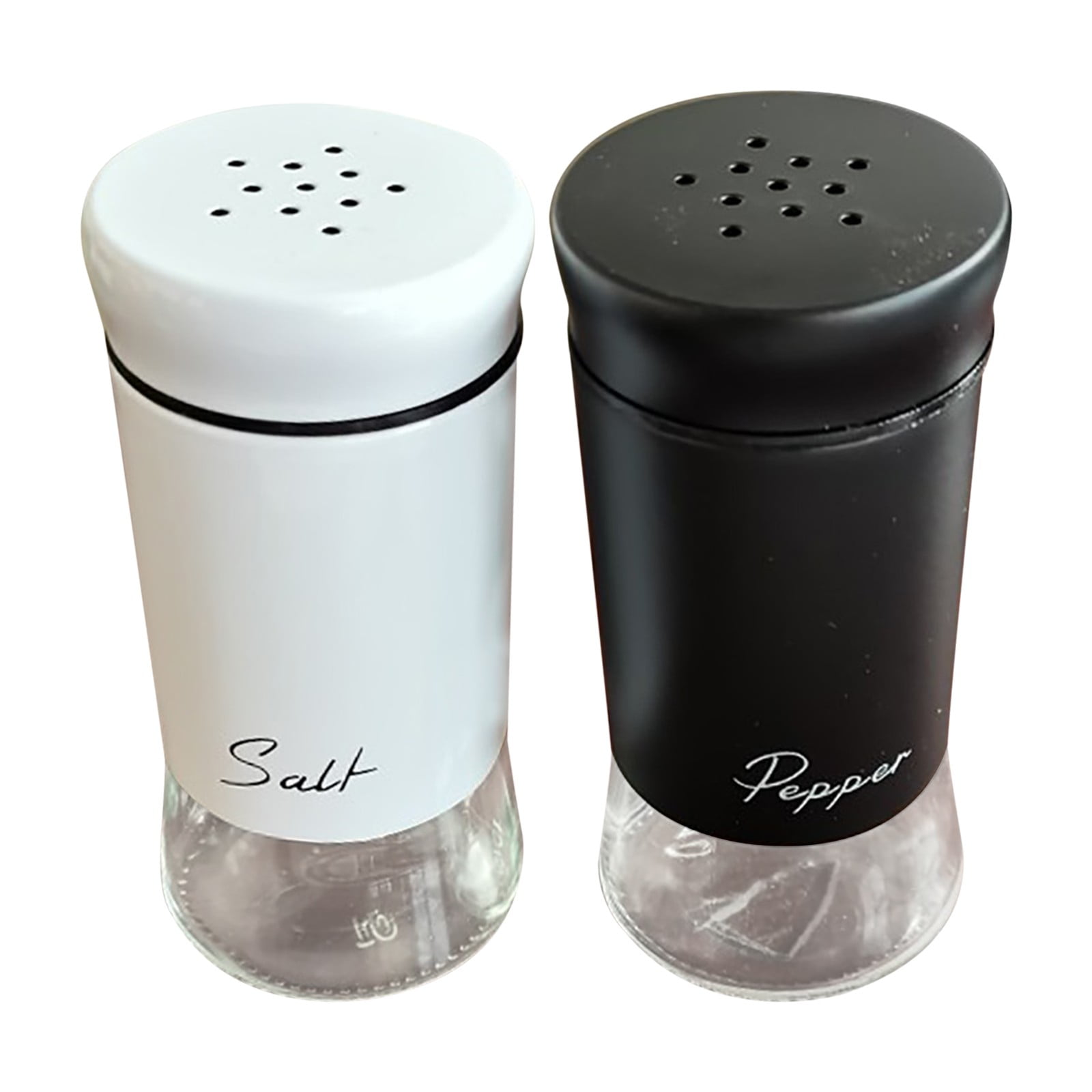 LanSuare Pepper Shakers with Lid Set, Kitchen Condiment Dispensers ...