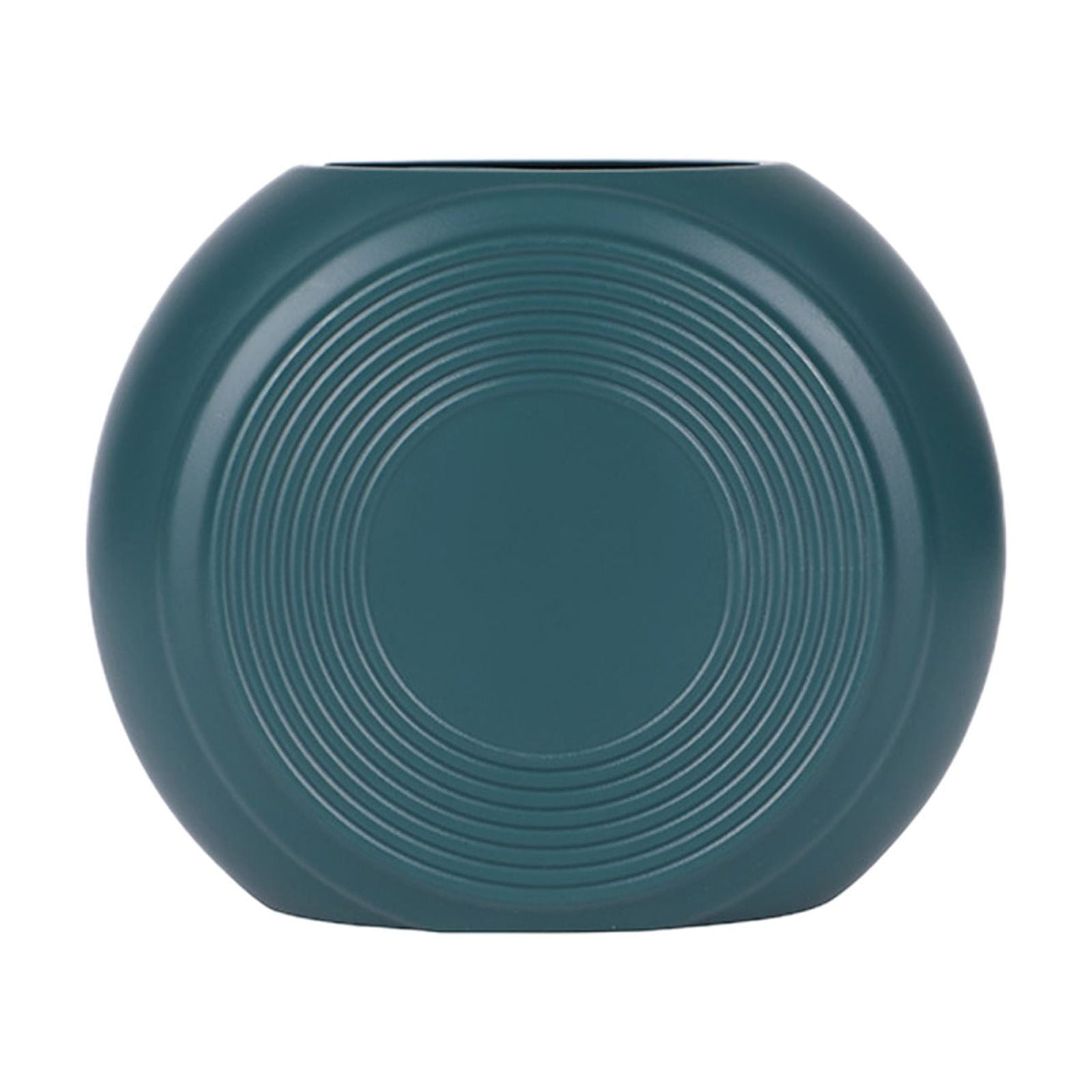 LanSuare Plastic Big Belly Vase, Flower Arrangement Container, Dry Wet ...