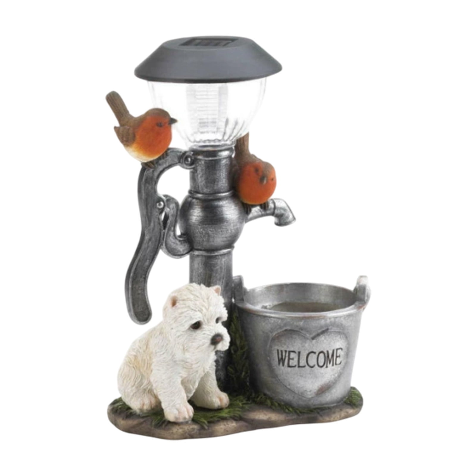 LanSuare Solar Bunny Welcome Light, Garden Patio Decoration for Lawn ...