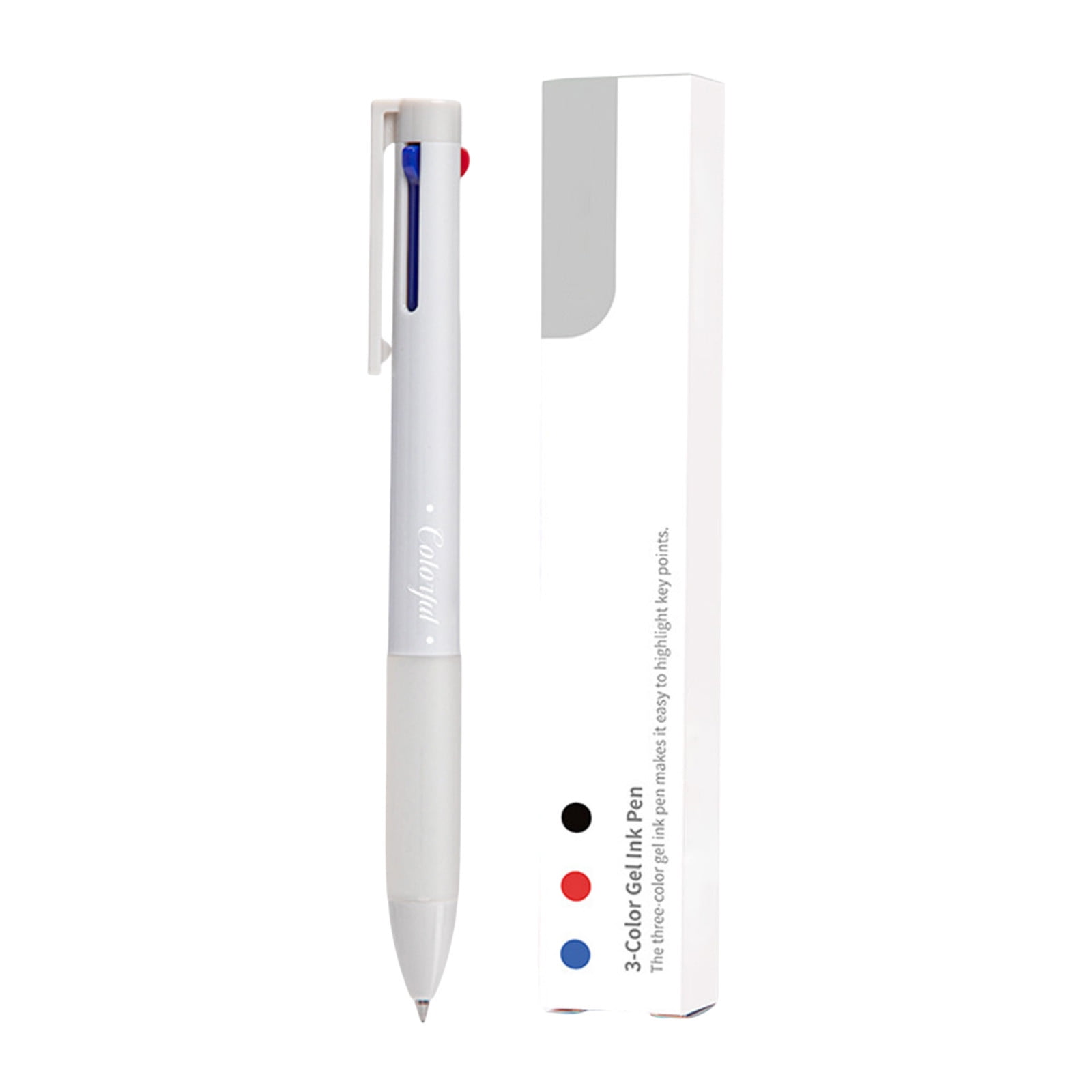 LanSuare Three-Color Modular Pens, Click Action Markers, Special Sign ...