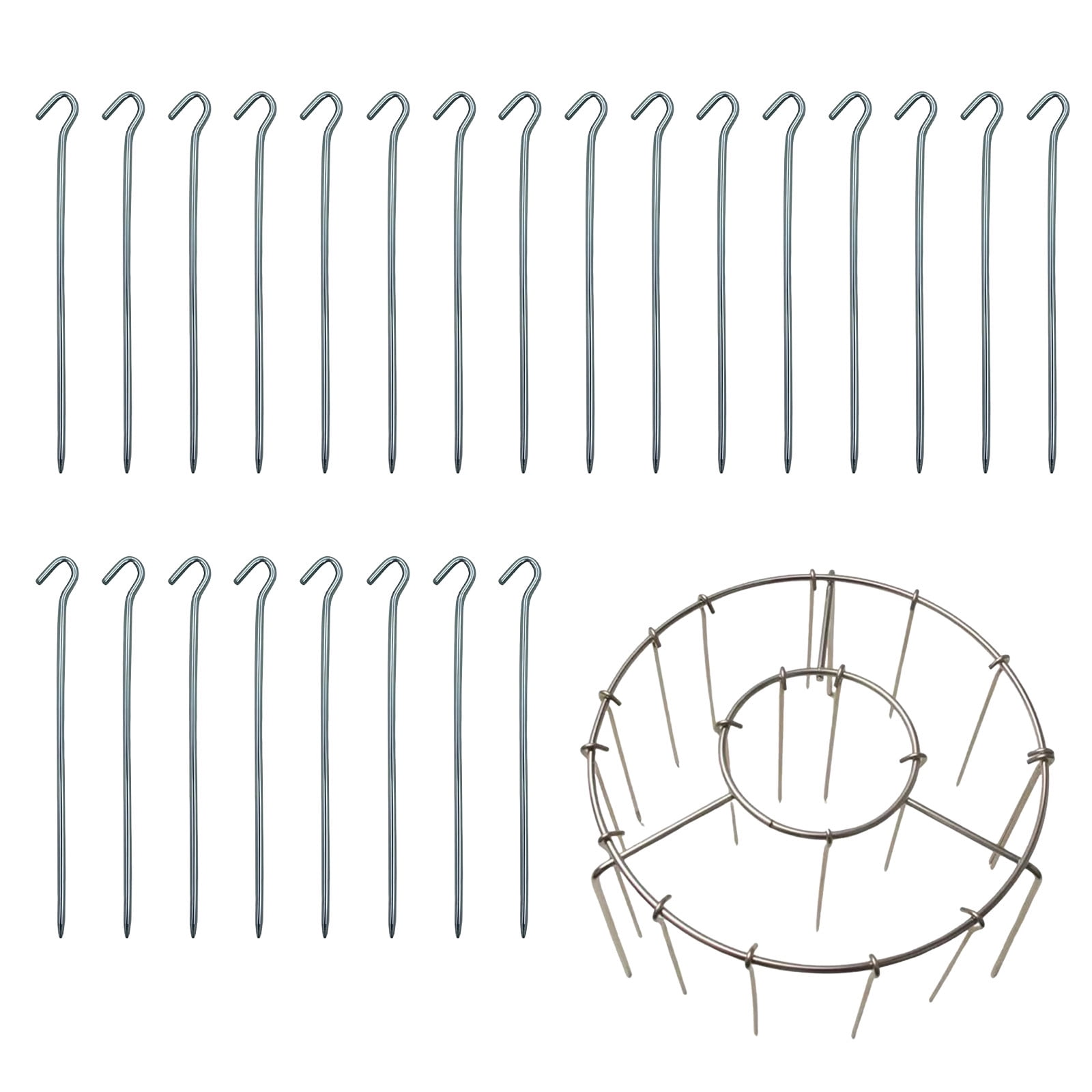 LanSuare Vertical Double Layer Hanging Grill Rack, Air Fryer Barbecue ...