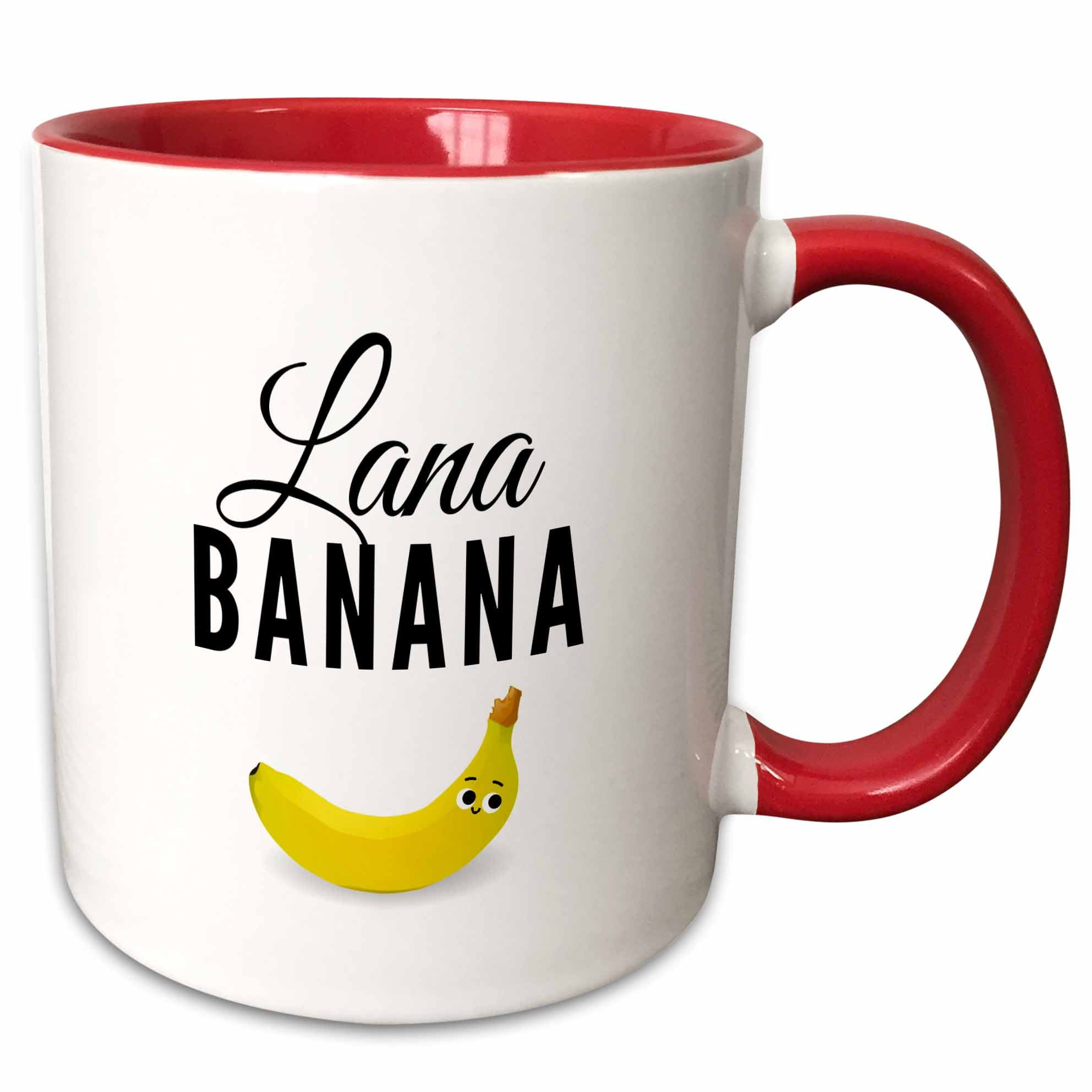 3drose, Lana Banana Cute Nickname Rhyme First Name Love Kawaii Cartoon ...