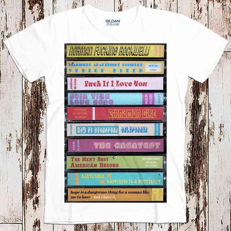 Lana Del Rey Norman Fcking Rockwell Cassette Pop Singer Funny Cool T ...