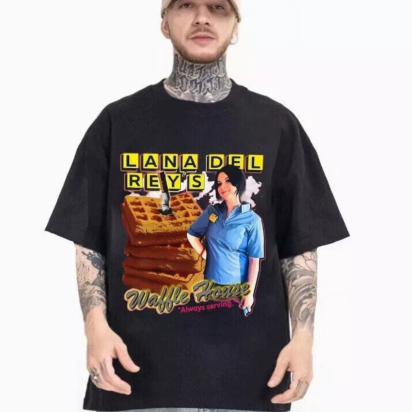 Lana Del Rey's Waffle House Always Serving Shirt, Lana Del Rey Shirt ...
