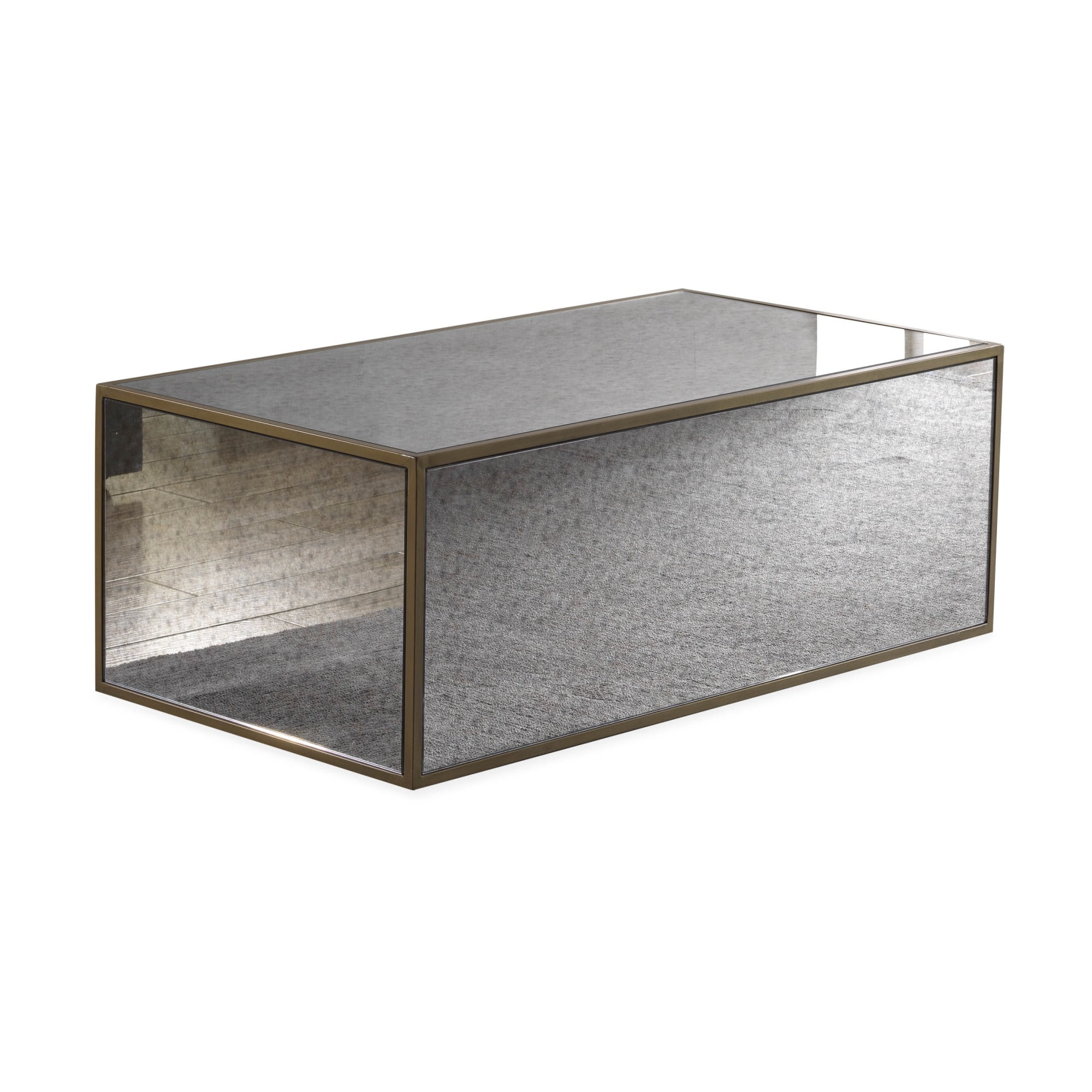 Lana Mirrored Coffee Table - Walmart.com