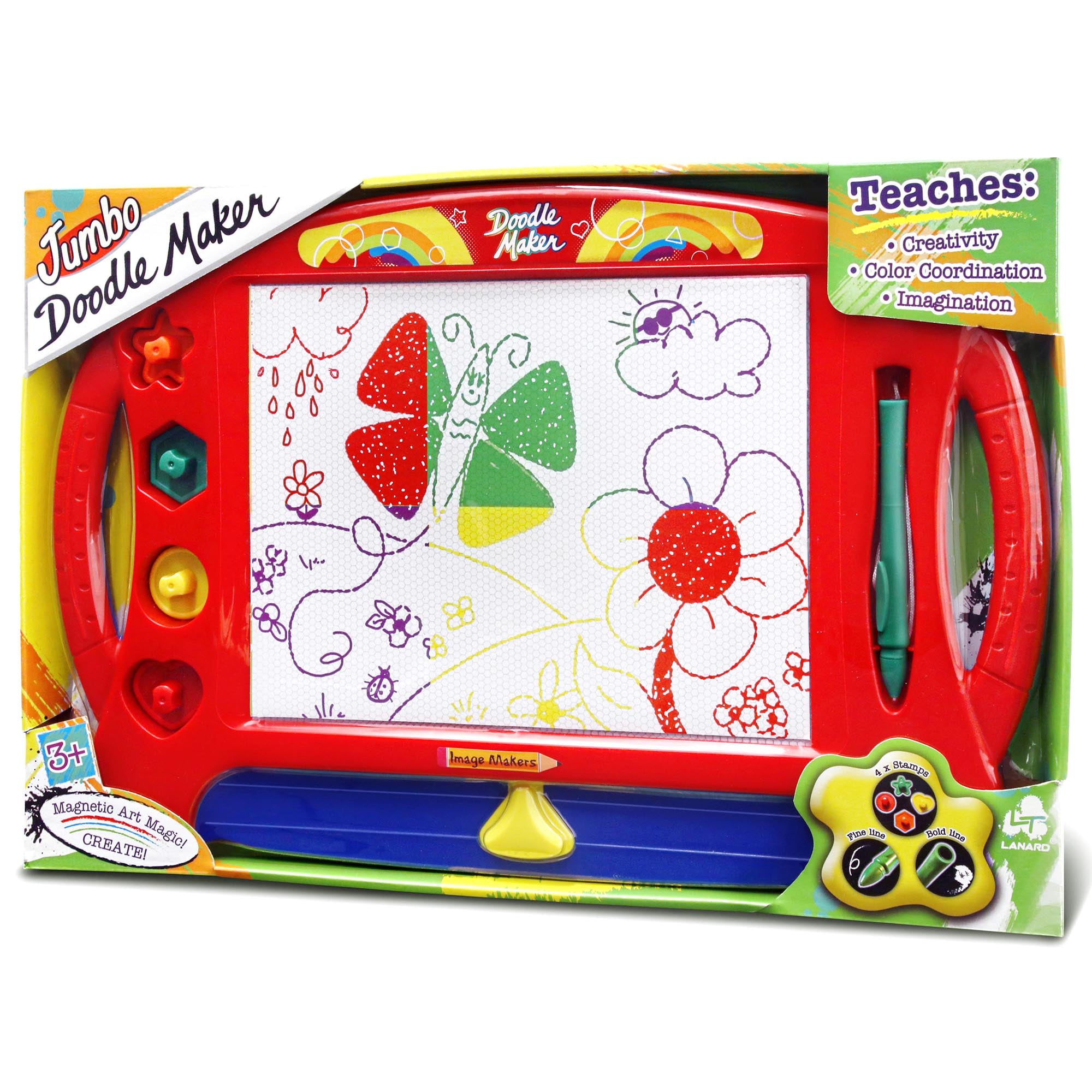 Lanard: Doodle Maker - Drawing Board, Create Magnetic Art Magic ...