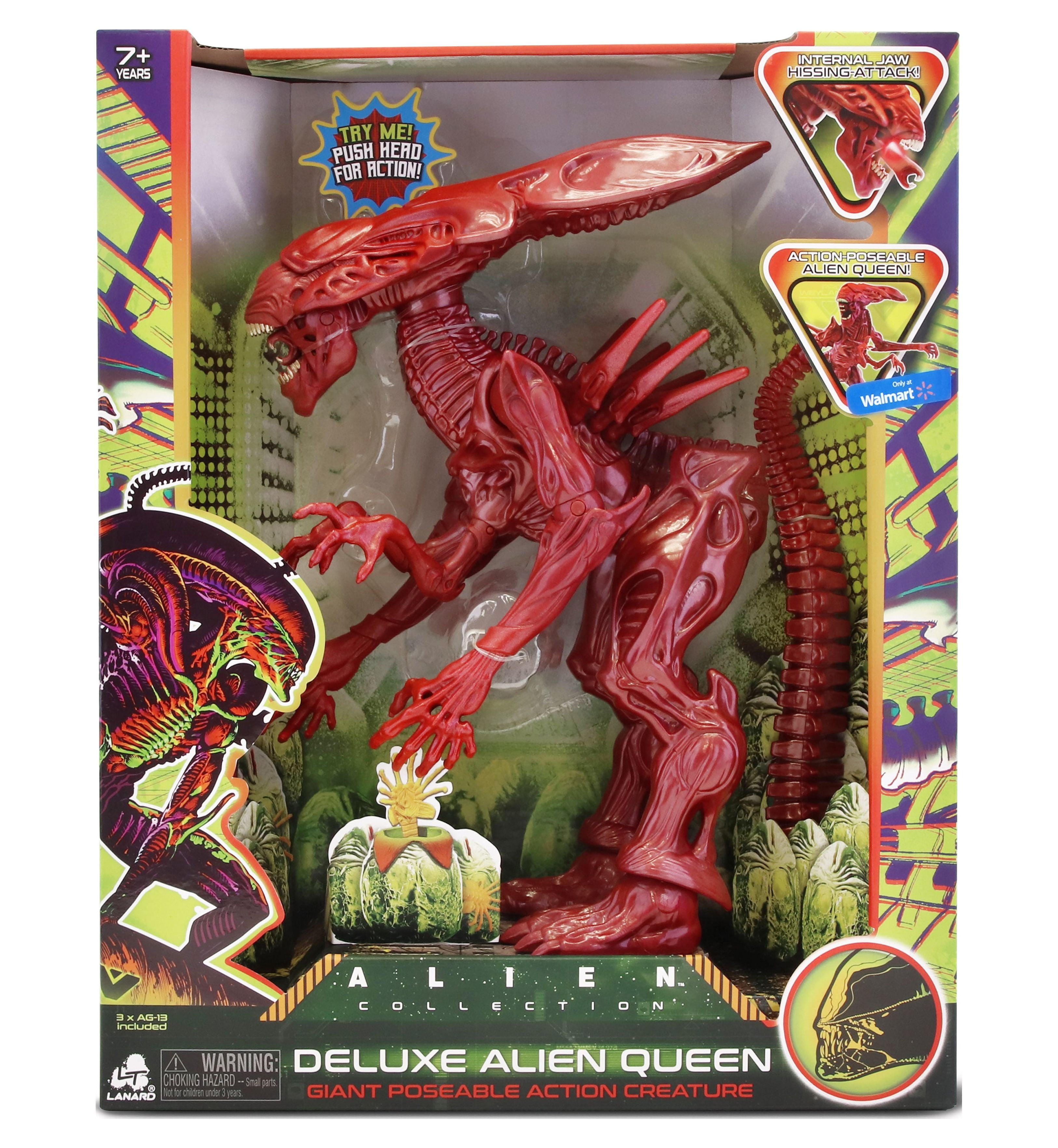 Lanard Action Figure Toy: Light & Sound Alien Queen for Kids, Fully ...