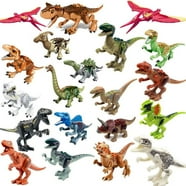 Bloco Toys Ankylosaur & Young Raptors | STEM Toy | Jurassic Dinosaurs ...