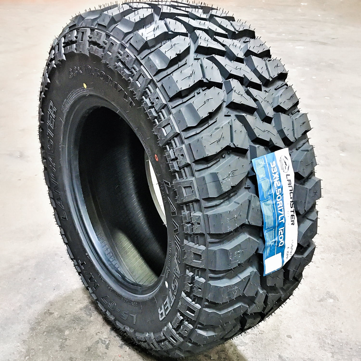 Lancaster LS-67 All Season Mud Terrain Light Truck Tire, 33X12.50R17 ...