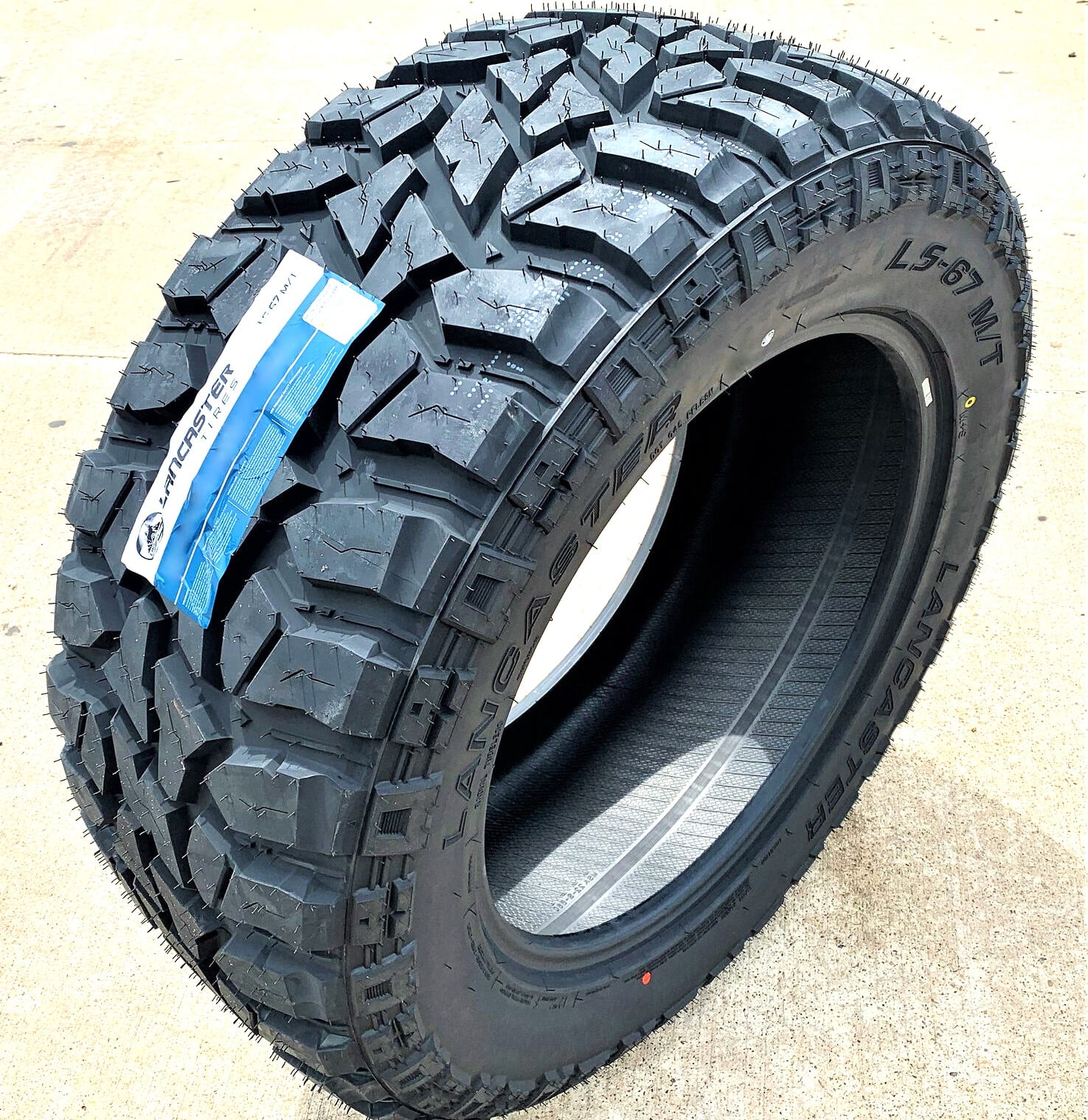 Lancaster LS-67 M/T 35X12.50R17 121Q E 10 Ply mud Light Truck Tire ...