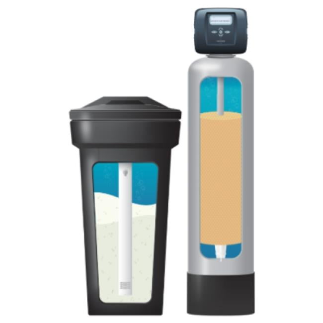 Lancaster Water Group 7-LES-100B 1 cu. ft. Les Softener with Bypass ...