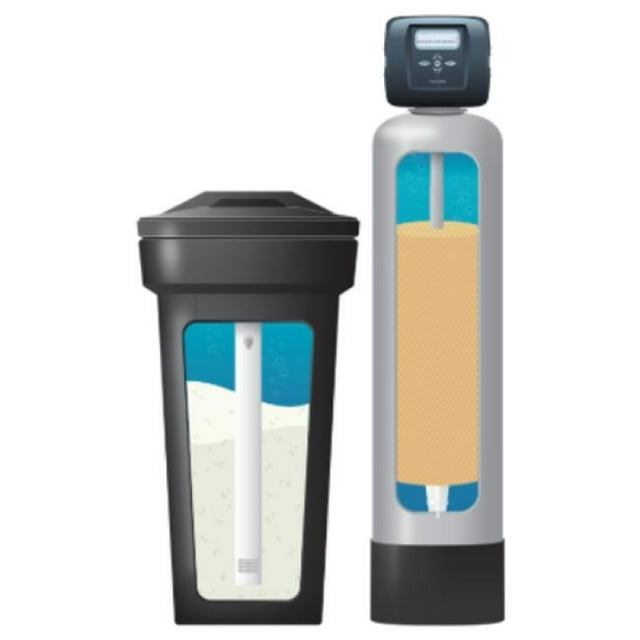 Lancaster Water Group 7-LES-100B 1 cu. ft. Les Softener with Bypass ...