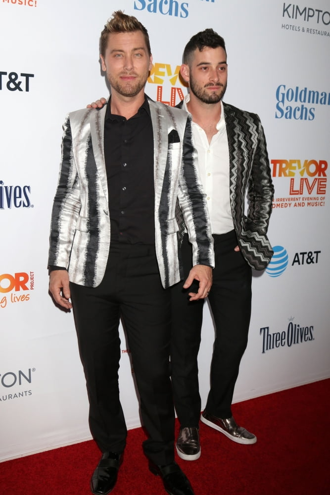 Lance Bass Michael Turchin At Arrivals For The Trevor Project Presents ...