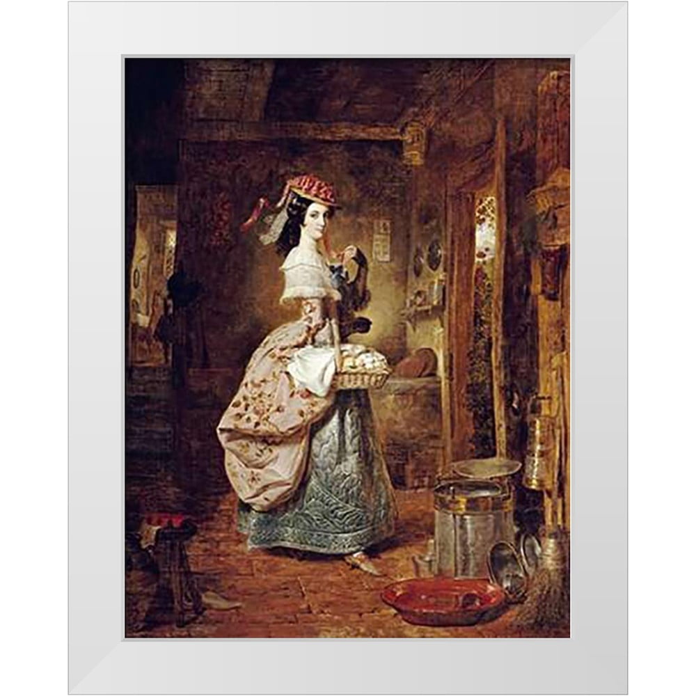 Lance, George 26x32 White Modern Wood Framed Museum Art Print Titled ...