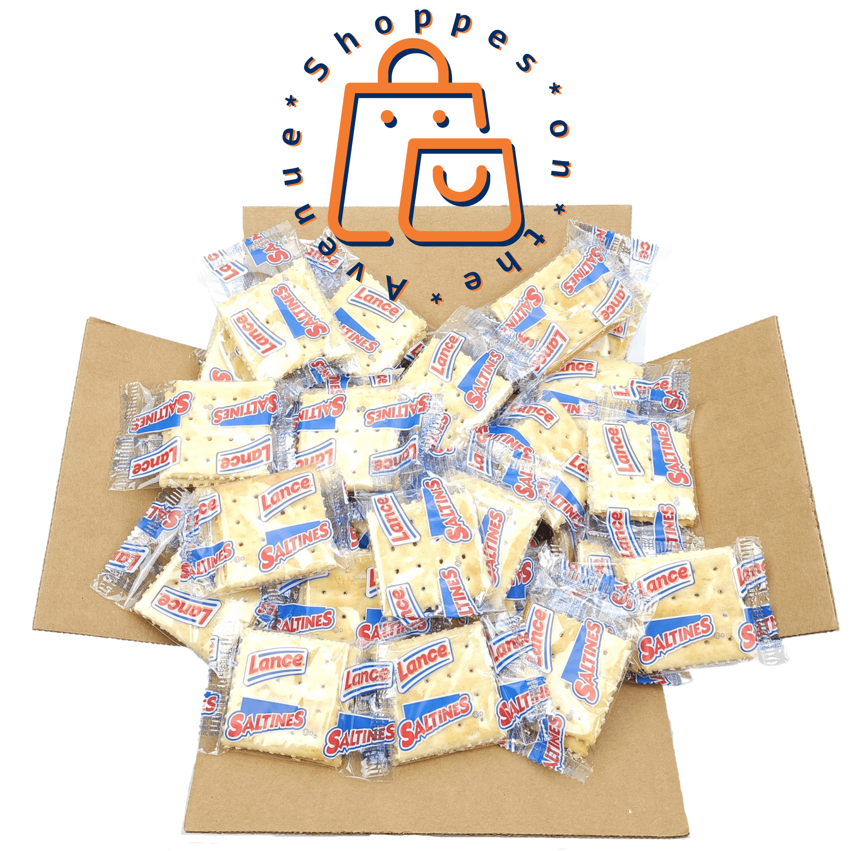 Lance Saltines Crackers-100 Single Serve Packs-Perfect Lunchbox Snack ...