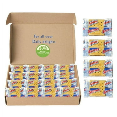 Lance Saltines Crackers, Single Serve Packs, 500 Ct - Walmart.com