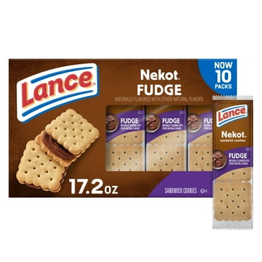 Lance Nekot Cookie Sandwiches Lemon Creme Filling , Lance, Nekot Peanut ...